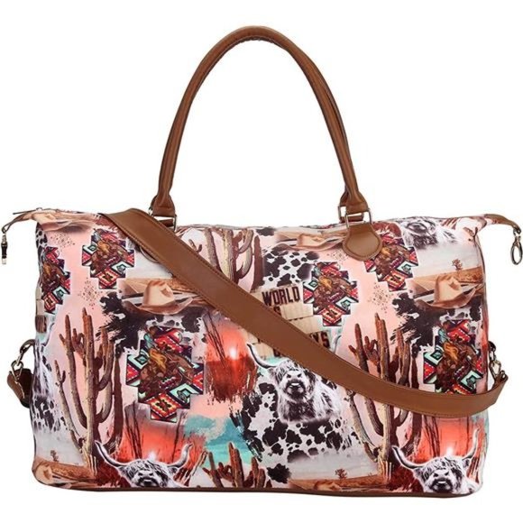 Bags | Weekender Bag Duffle Bag For Women Cowboy | Poshmark